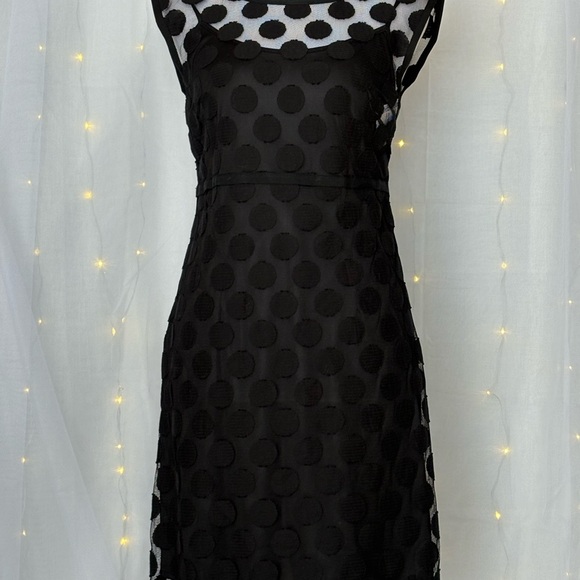 Laundry By Shelli Segal | Dresses | Laundry By Shelli Segal Black Polka ...